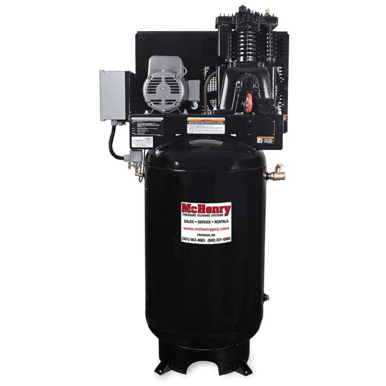 Browse M Series 80-Gallon Two Stage Electric Simplex - 5.0 HP | McHenry PCS
